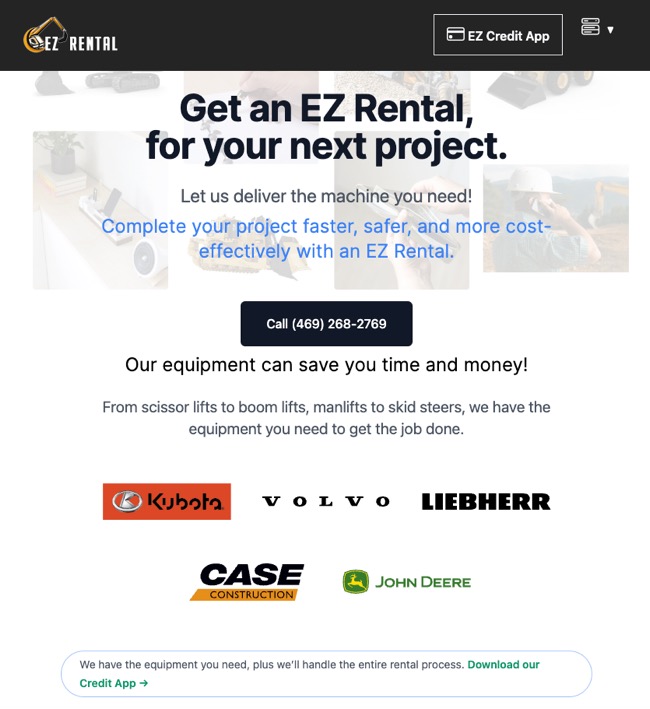 E-Z Rentals, LLC | Home